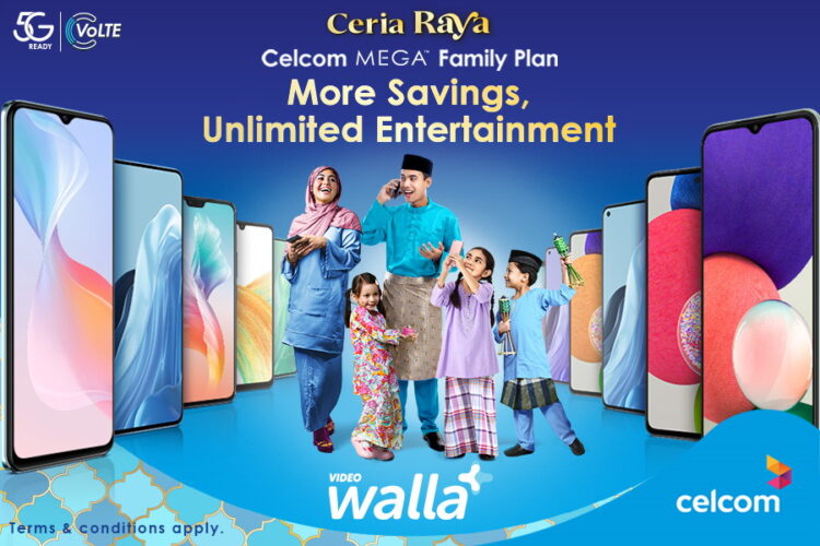 Closer Together With Greater Savings On Celcom MEGA Family Plan This ...