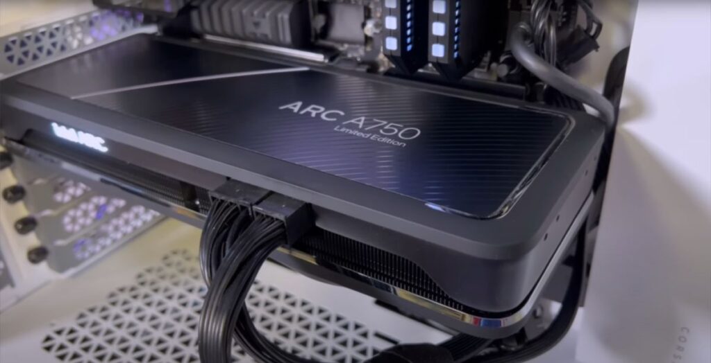 Intel Gives Brief Performance Glimpse Of ARC A750 Limited Edition ...