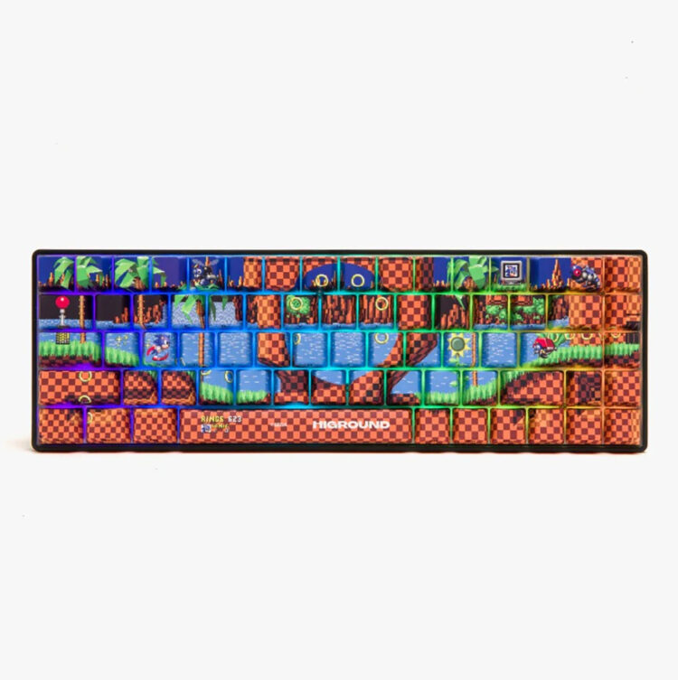 Higround Unveils Sonic The Hedgehog Themed Keyboards And Other Gear ...