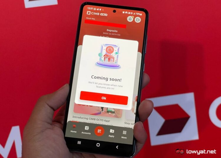 Here Is Your First Look At The New CIMB OCTO App: Available For ...