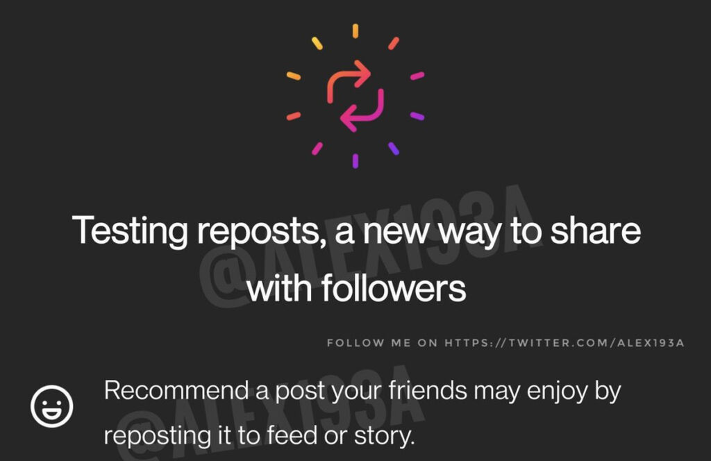 Instagram To Test New Repost Feature With Select Users Soon - Lowyat.NET