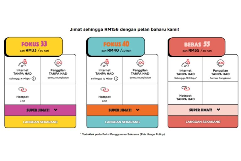 Tune Talk Introduces Pek Jimat Plans; Starts From RM33 A Month - Lowyat.NET