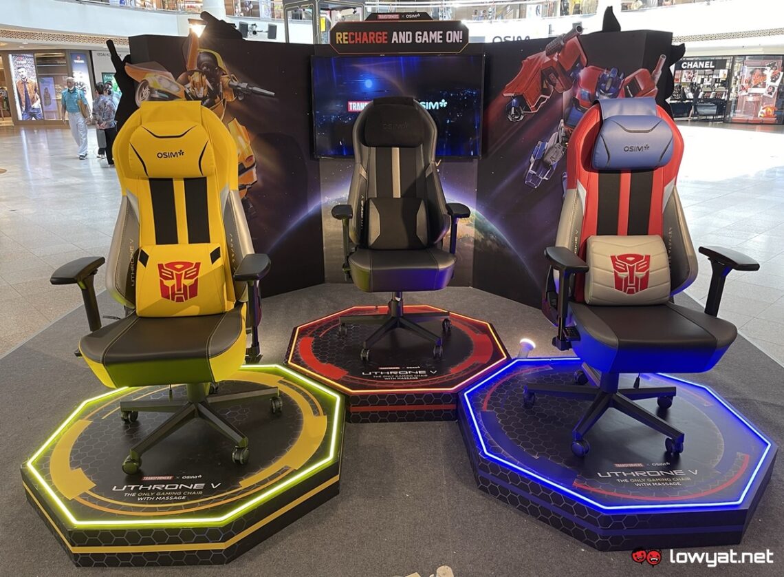OSIM Rolls Out Transformers Gaming Massage Chairs Into Malaysia: Price ...