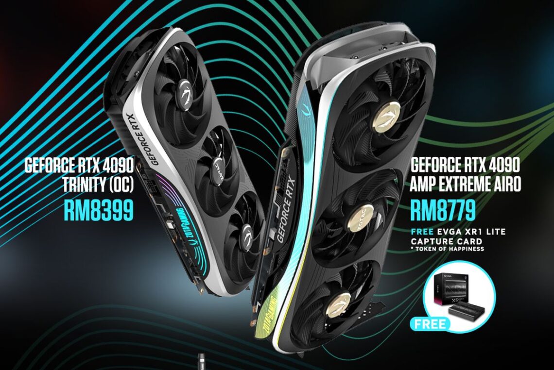 Zotac GeForce RTX 4090 AMP Extreme AIRO Now Available; Retails At RM8779 - Lowyat.NET