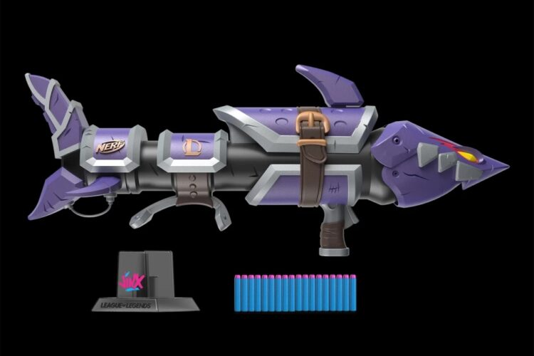 There Is Now A Nerf Version Of Jinx's Gun Fishbones - Lowyat.NET