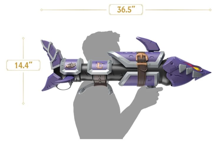 There Is Now A Nerf Version Of Jinx's Gun Fishbones - Lowyat.NET