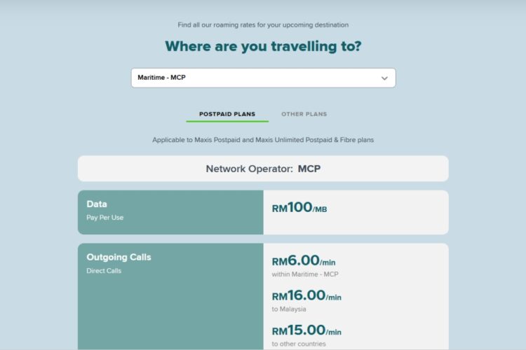 RM3,000 for 30MB of Data! Be Very Careful When Roaming In International ...