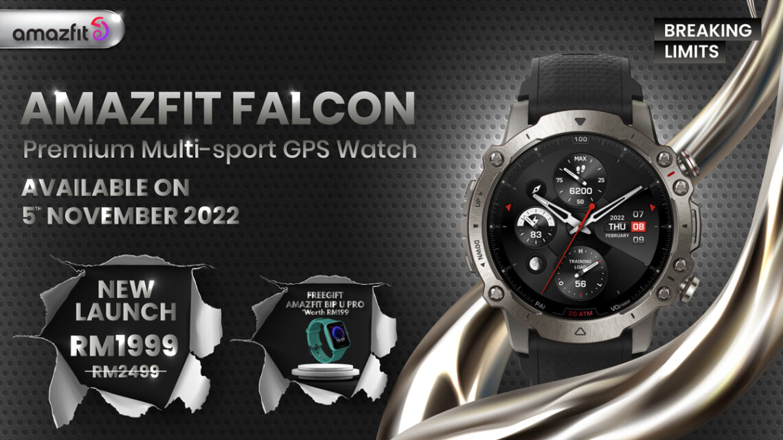 Amazfit Falcon Now Available In Malaysia For RM 1,999 - Lowyat.NET