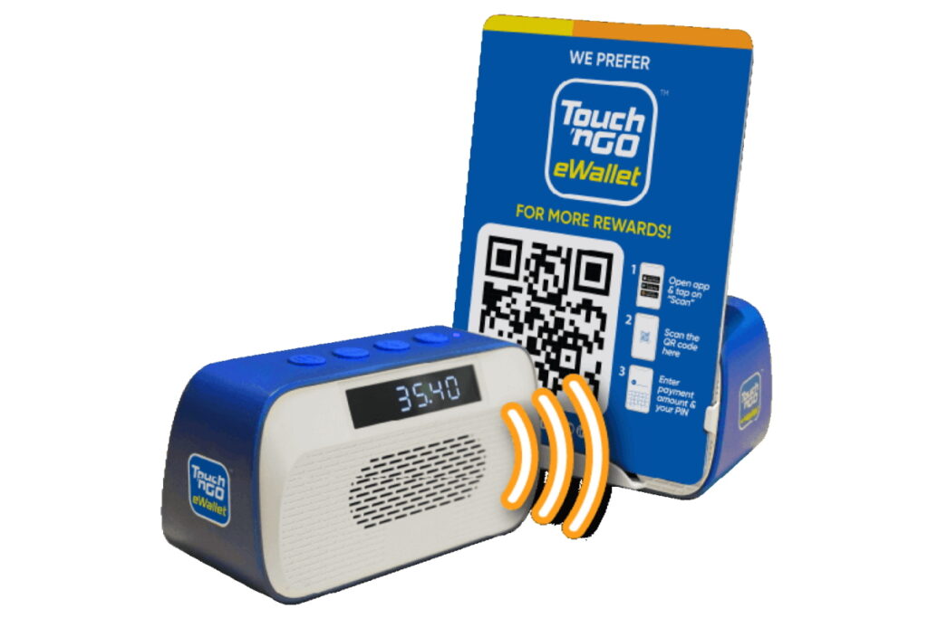 Touch ‘n Go eWallet Soundbox Provides Audio Notification To Merchants For Each Successful ...