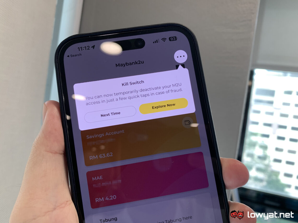 Maybank Launches Own Kill Switch For Maybank2u - Lowyat.NET