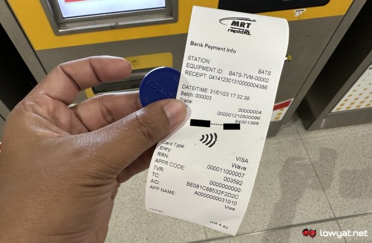 Believe It: We Just Paid For A MRT Ride In Kuala Lumpur Using An Apple ...