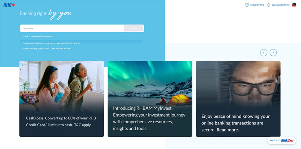 RHB Now To Discontinue On 31 March; Migration To RHB Online Banking ...