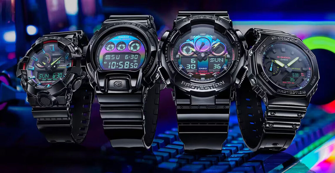 Casio Unveils Virtual Rainbow G-Shocks; Available Online Tomorrow From ...