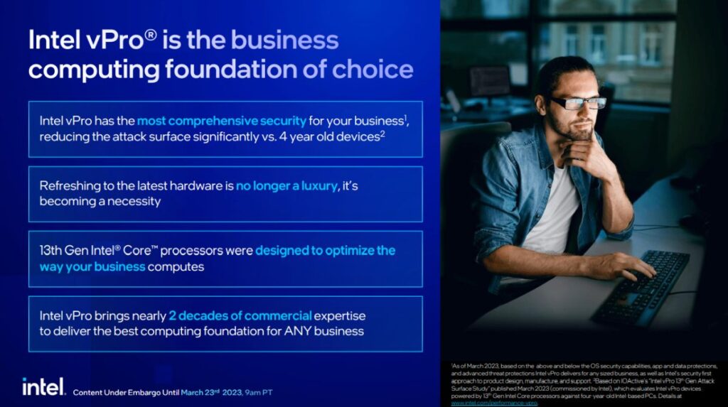 Intel Brings 13th Gen Core Series to vPro Platform - Lowyat.NET