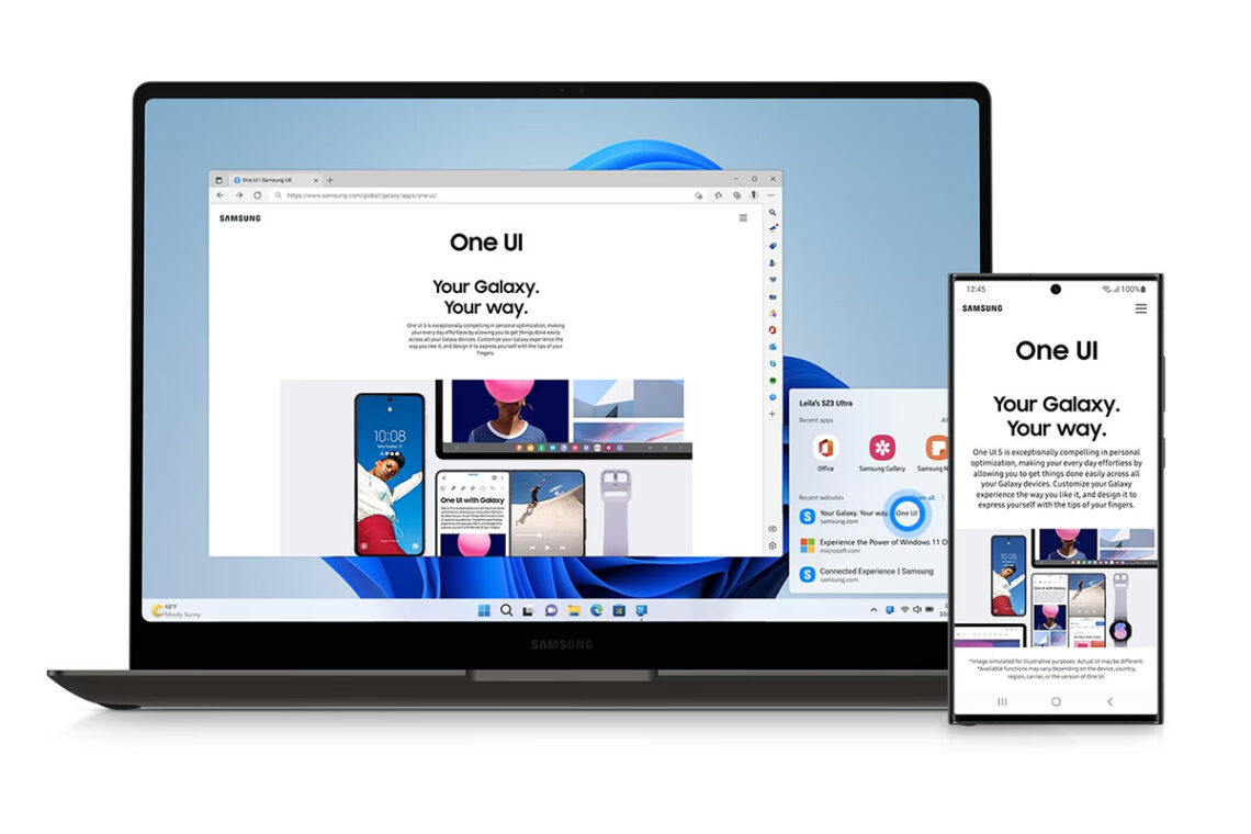 Link To Windows: Accessing Your Samsung Phone Via Your PC Has Never ...