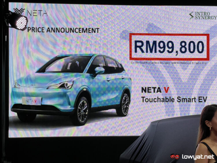 Neta V Launches In Malaysia As The Most Affordable EV Yet - Lowyat.NET