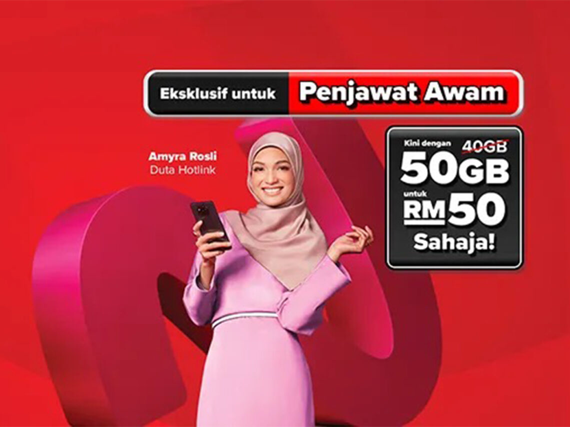 Maxis Offers Hotlink Postpaid 60 At RM50 Per Month For Government Staff - Lowyat.NET