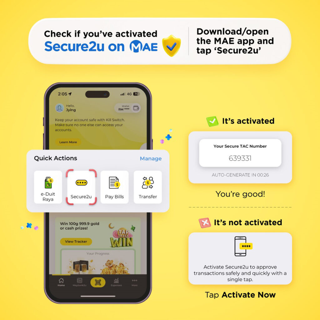 All Maybank Online Card Transactions To Fully Use Secure2u By July 2023 ...