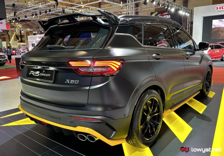 Proton X50 R3 Concept Goes Official: 200 Units Are Coming To The Market ...