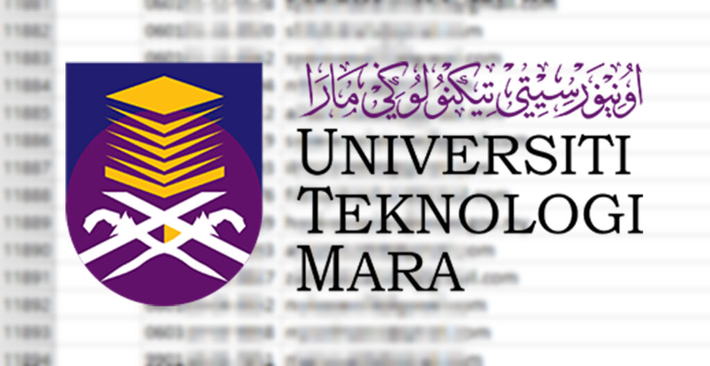 UiTM Leaks Personal Information Of Almost 12,000 Foundation Applicants - Lowyat.NET