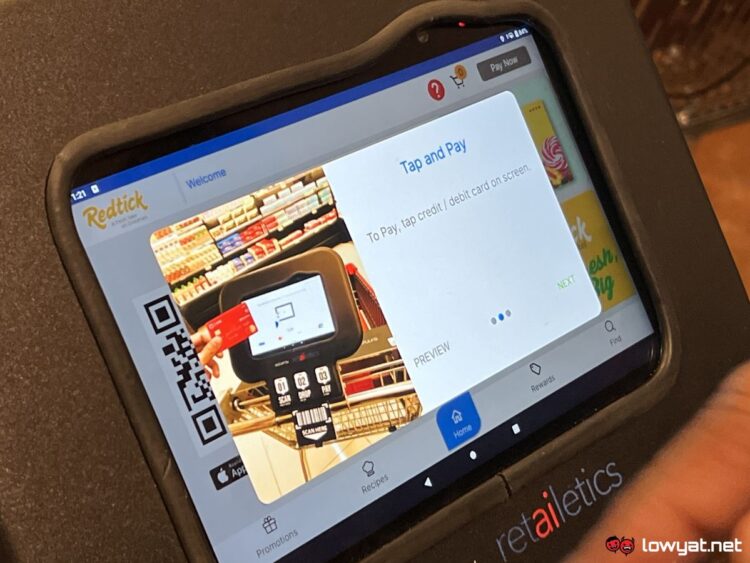 NanoMalaysia Debuts EzyCart Smart Shopping Carts At Redtick Supermarket ...