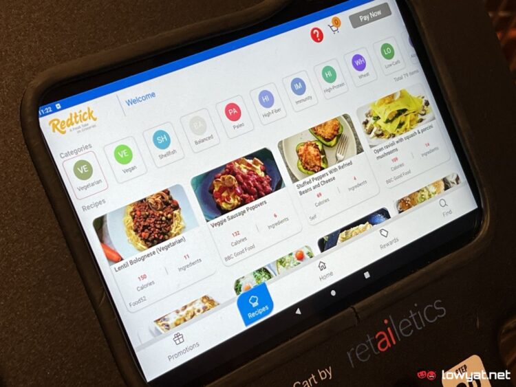 NanoMalaysia Debuts EzyCart Smart Shopping Carts At Redtick Supermarket ...