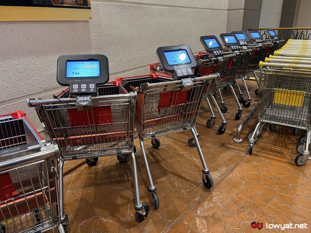 NanoMalaysia Debuts EzyCart Smart Shopping Carts At Redtick Supermarket ...