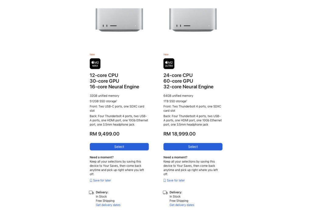 Mac Studio With M2 Max And M2 Ultra Now Available In Malaysia - Lowyat.NET