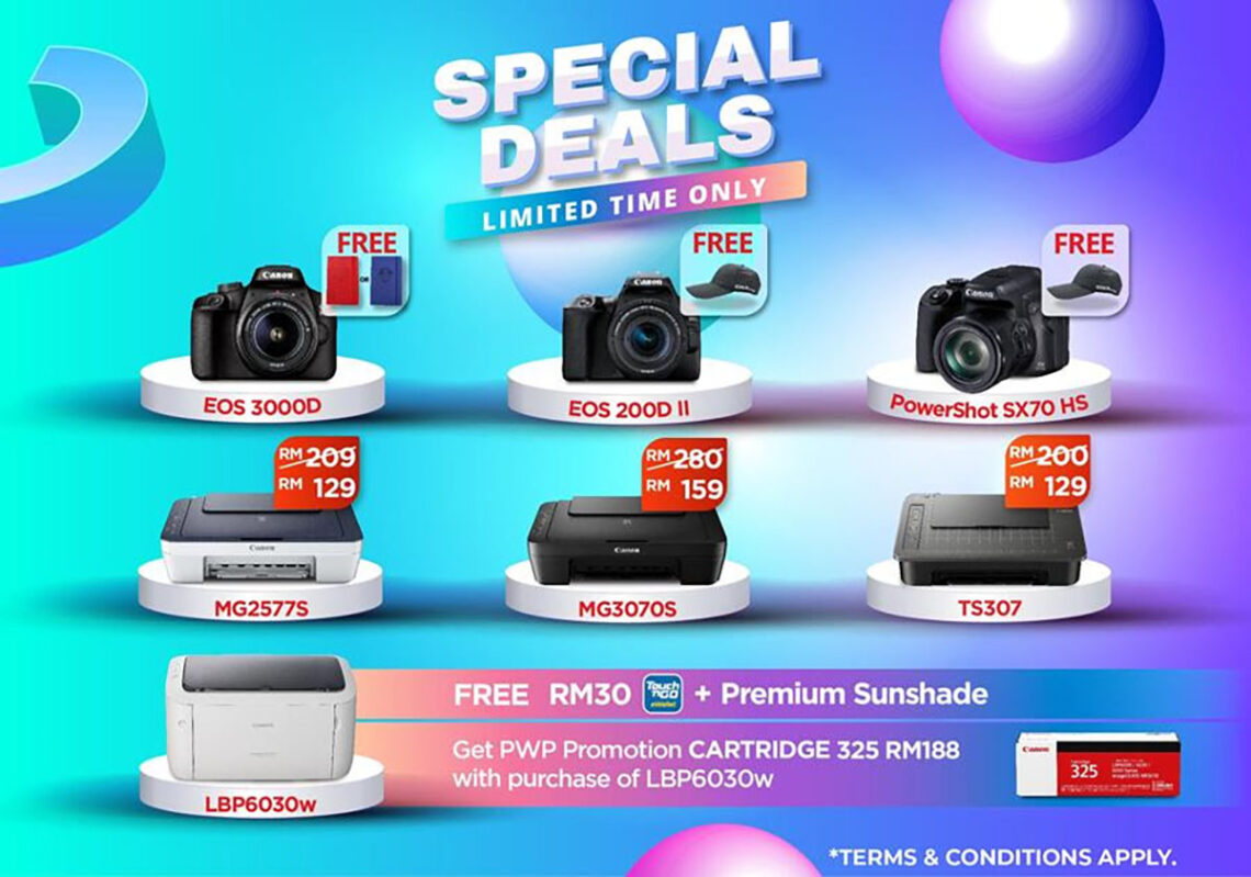 Canon Malaysia Launches Official E-Store - Lowyat.NET
