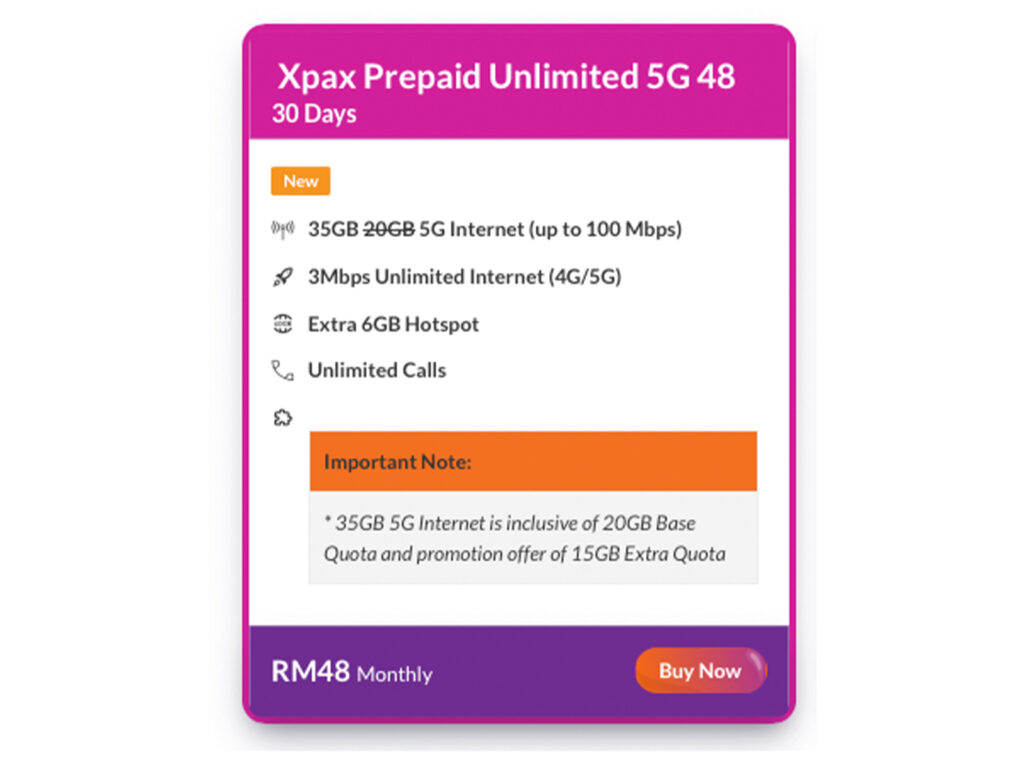 CelcomDigi Launches New 5G Prepaid Plans - Lowyat.NET