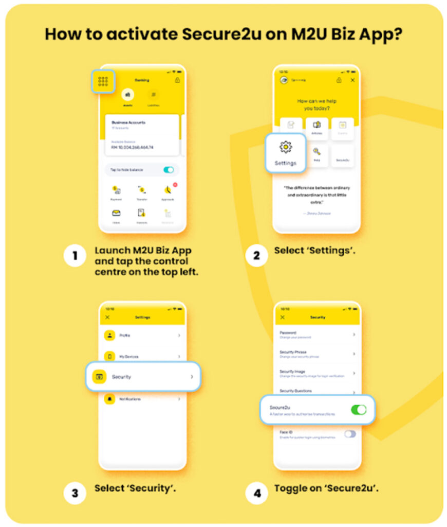 All Maybank2u Biz Transactions Will Require Secure2u Authorisation ...