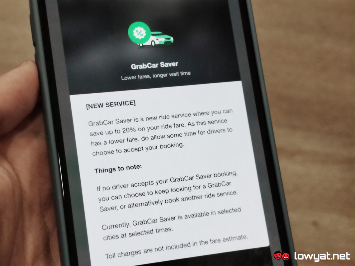 Grab Expands Its More Affordable GrabCar Saver Option To Select Cities ...