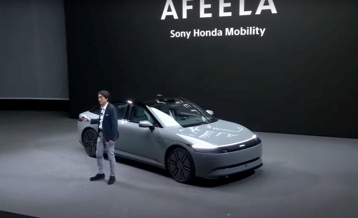 Sony Honda Mobility Shows Off Updated Afeela EV Sedan At CES 2024 ...