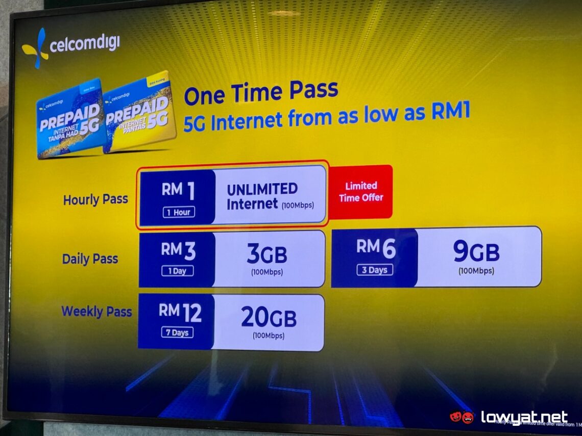 CelcomDigi Launches New 5G Prepaid Plans; Starts From RM25/month - Lowyat.NET
