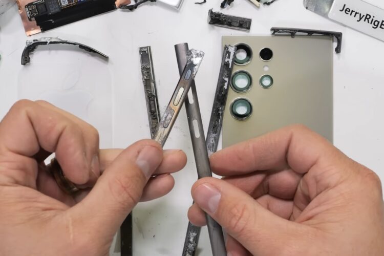 Samsung Galaxy S24 Ultra Teardown Gives Clear View Of Titanium Frame ...