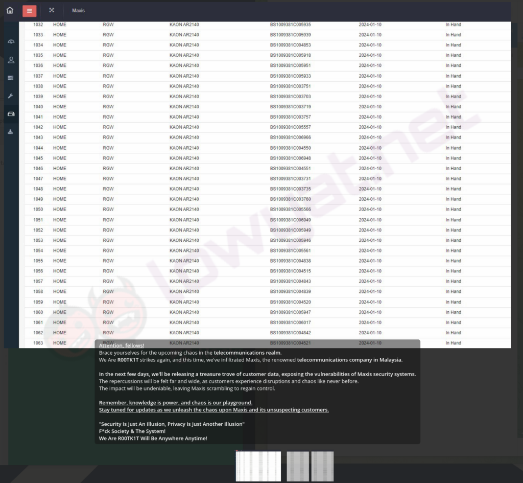 R00TK1T claims to have breached Maxis, threatens to release customer ...