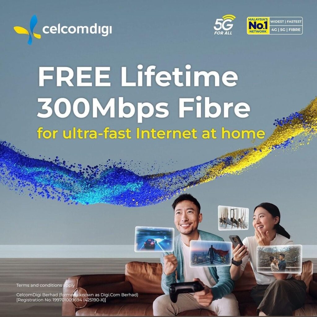 The All-In-One Plan From CelcomDigi: Get Unlimited 5G Data, Free Home ...