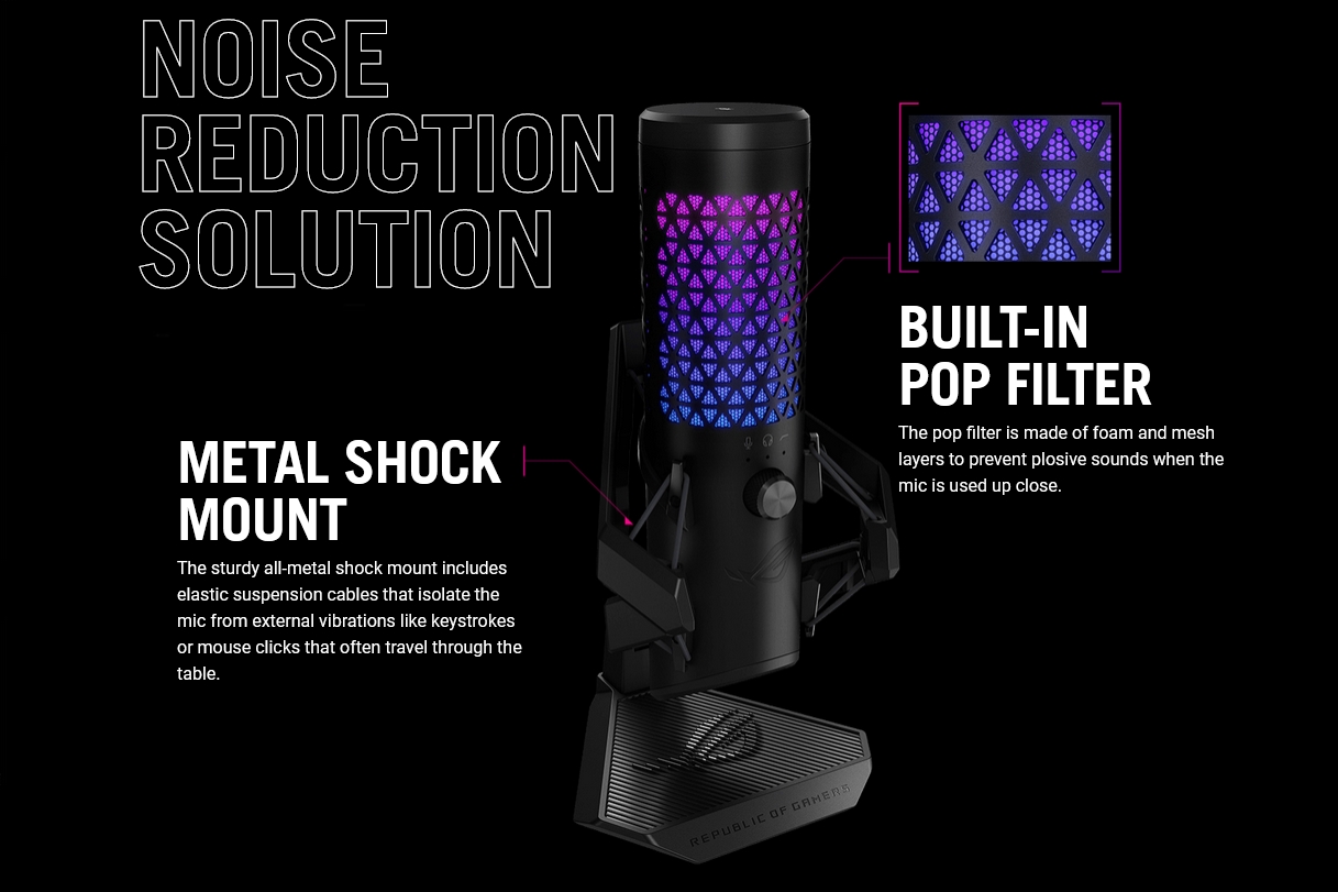 ASUS ROG Carnyx Is An RGB-Powered Mic That Costs RM838 - Lowyat.NET