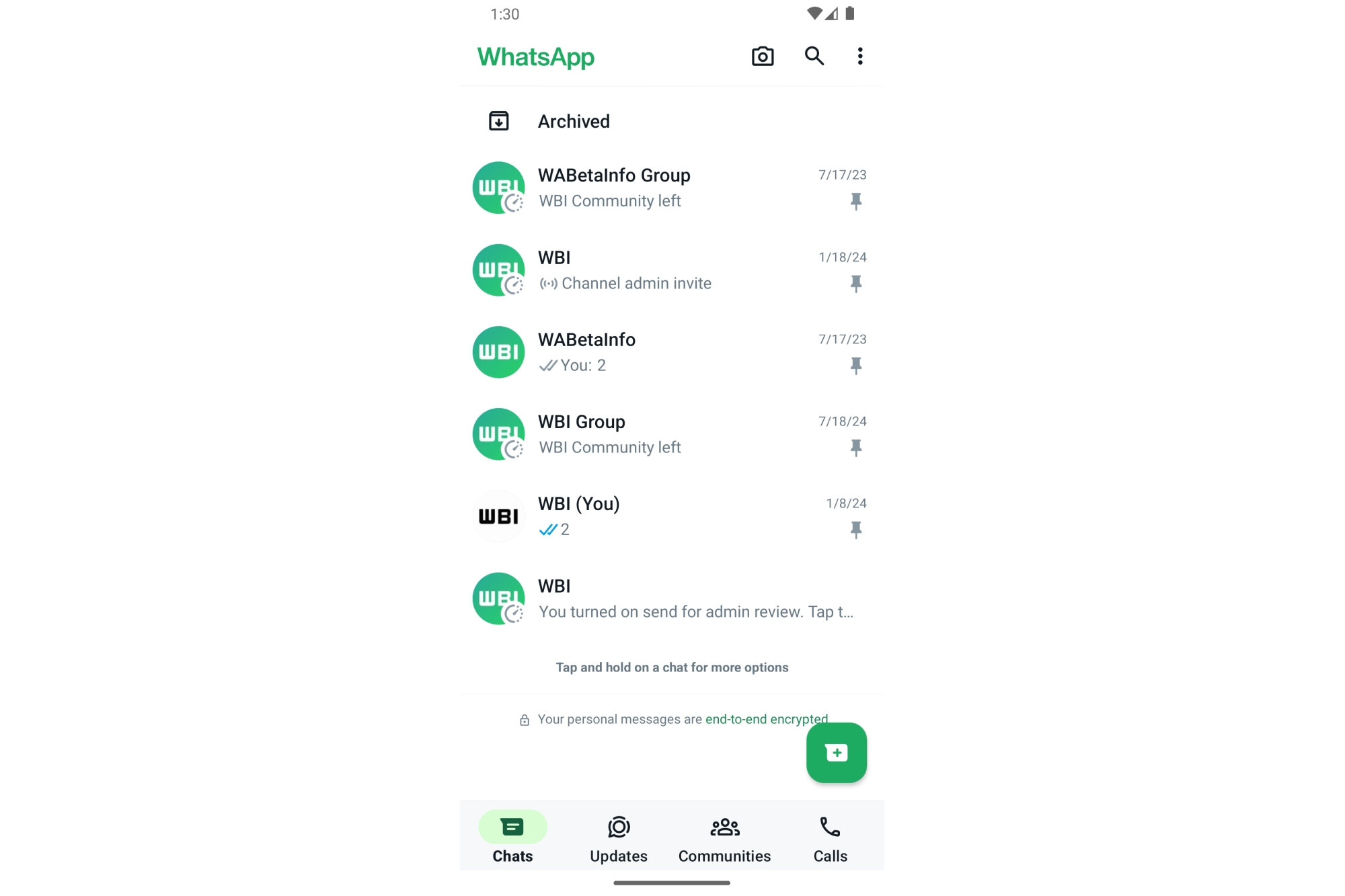 WhatsApp May Let Users Pin Up To Five Chats - Lowyat.NET