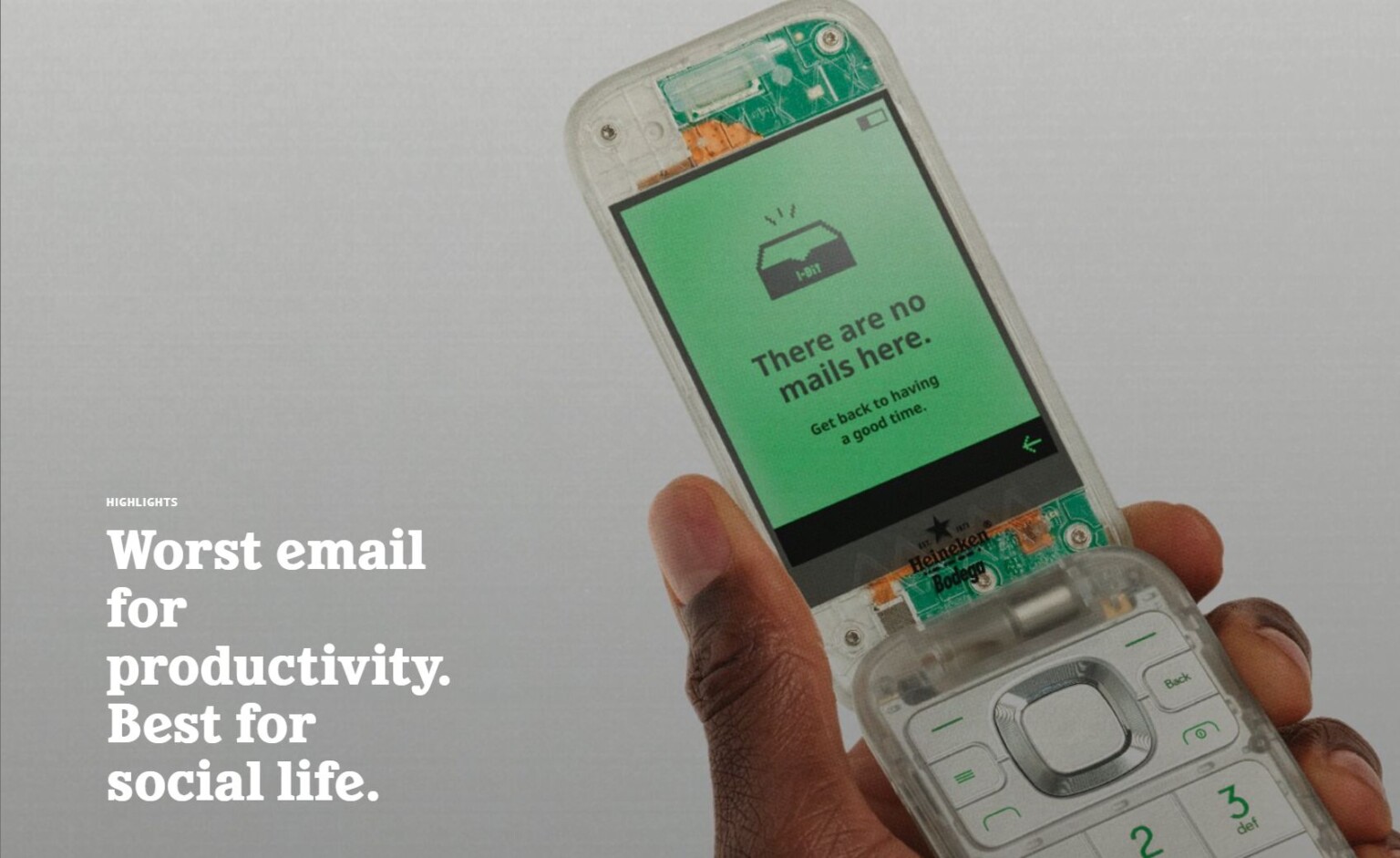 Boring Phone Is a Flip Phone Made By HMD And Heineken - Lowyat.NET