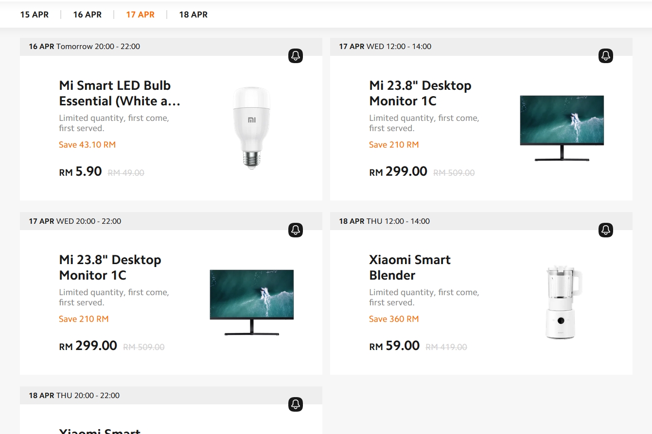 Xiaomi Malaysia Launches Webstore; Offers New Users Up To RM190 Of ...