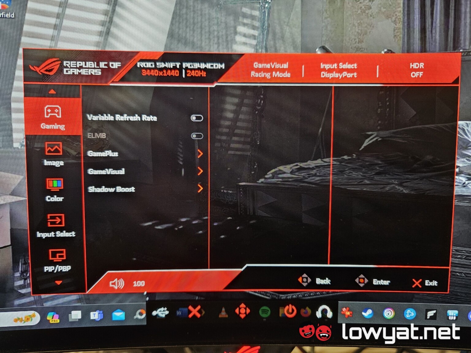 ASUS ROG Swift OLED PG34WCDM Lightning Review: A Comfortable Curvy ...