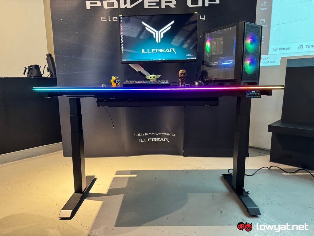 Illegear Launches Orion Automatic Height-Adjustable Gaming Desk; Priced At RM2,999 - Lowyat.NET