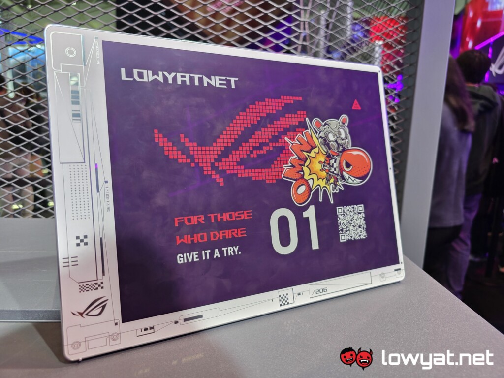 ASUS ROG Project Dali Slaps An E-Ink Display On The Back Of A Laptop ...
