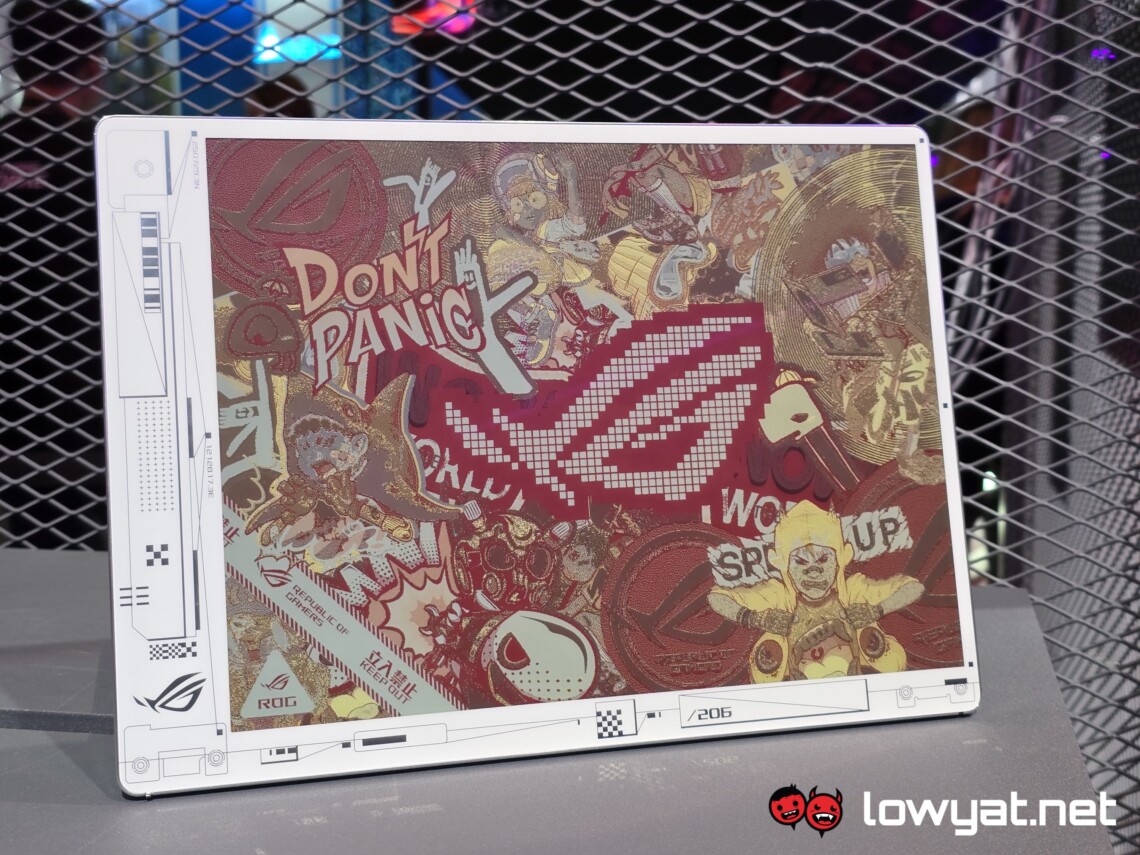 ASUS ROG Project Dali Slaps An E-Ink Display On The Back Of A Laptop ...