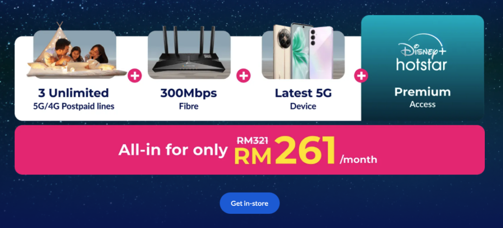 CelcomDigi Introduces ONE Bundle Plans Starting From RM260/month ...