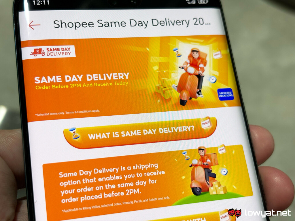 Shopee Rebrands Instant Delivery As Same Day Delivery; Extends Cut-Off ...