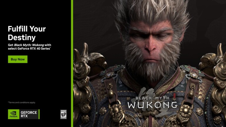 NVIDIA Bundles Black Myth: Wukong With Select GeForce RTX 40 Series ...
