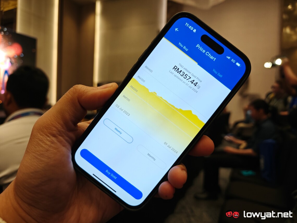 You Can Now Invest In Gold Via TnG eWallet From As Low As RM10 - Lowyat.NET
