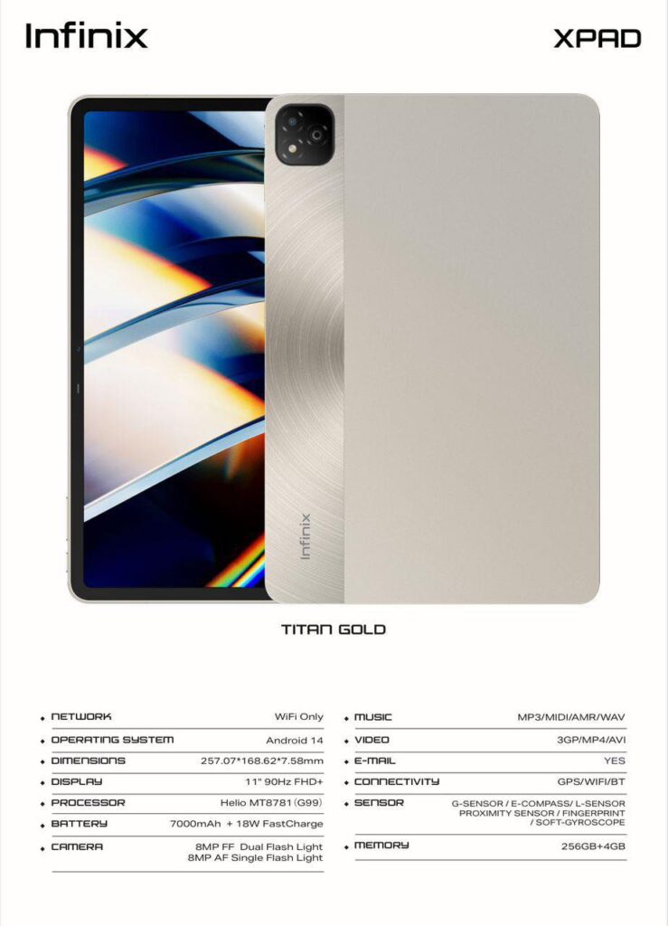 Infinix XPAD To Arrive In Malaysia With Starting Price Of RM699 ...